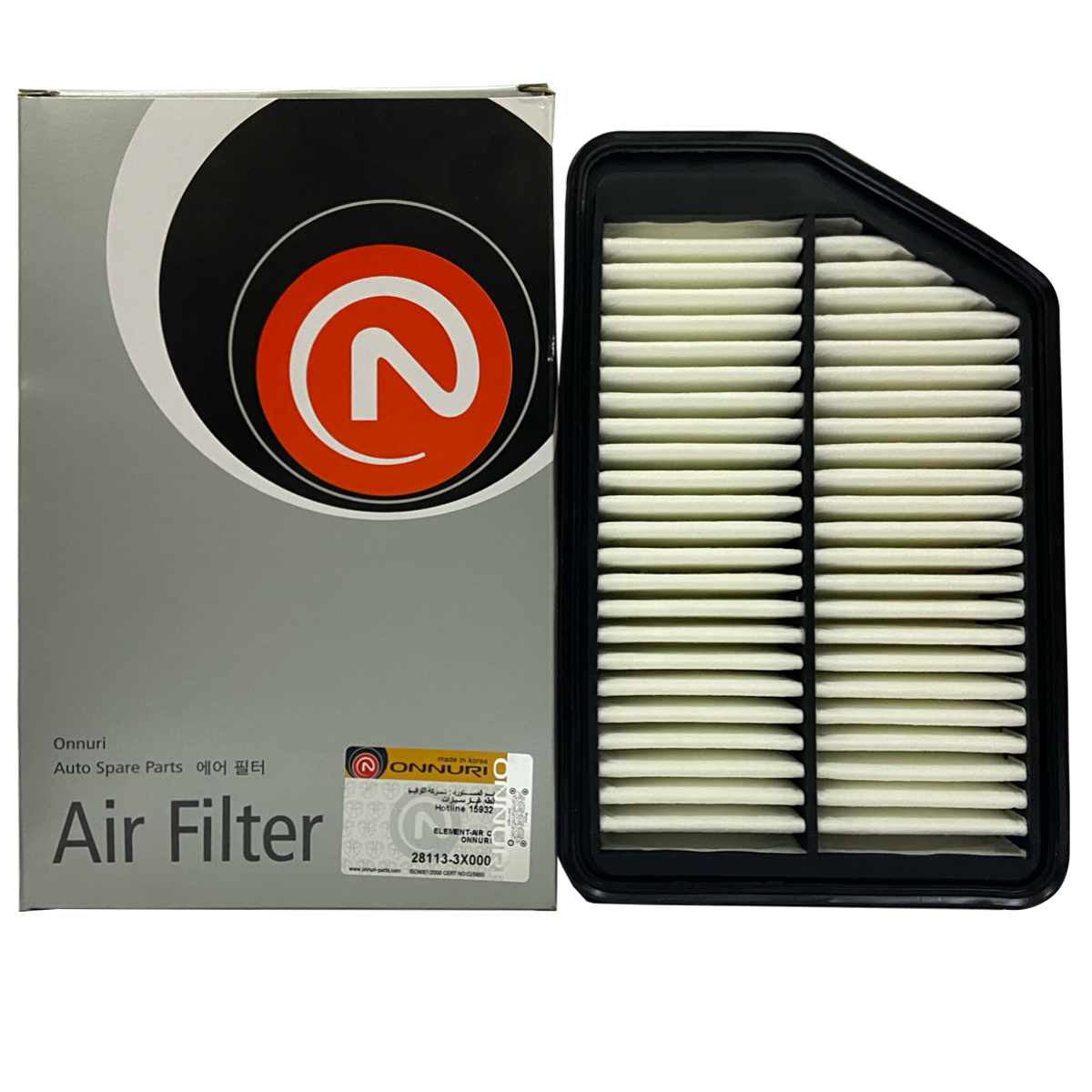 ONNURI Air Filter 28113-3X000 – Dawaasa